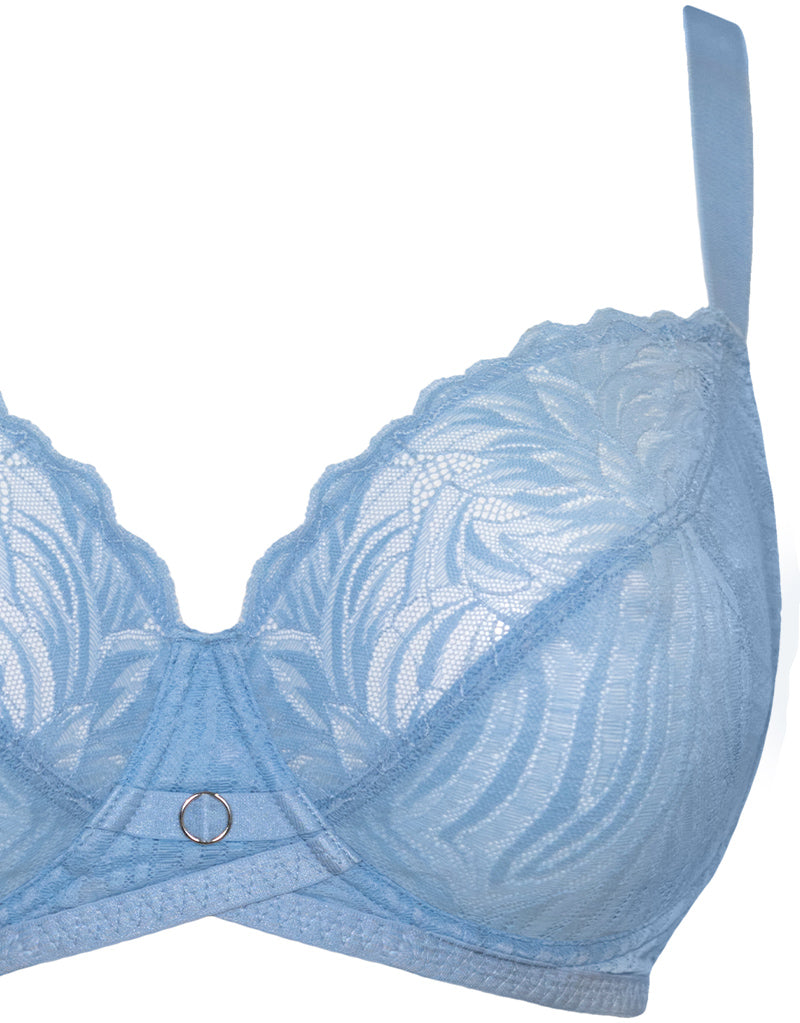 Curvy Kate Lace Daze Balcony Bra Powder Blue – Brastop UK