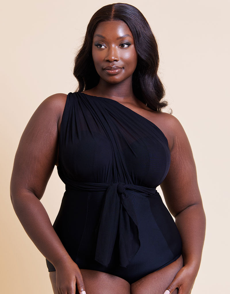 Curvy Kate Wrapsody Swimsuit Black – Brastop UK