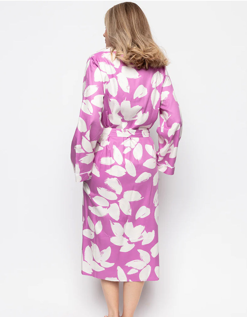 Cyberjammies Viola Dressing Gown Pink Petal Print – Brastop UK