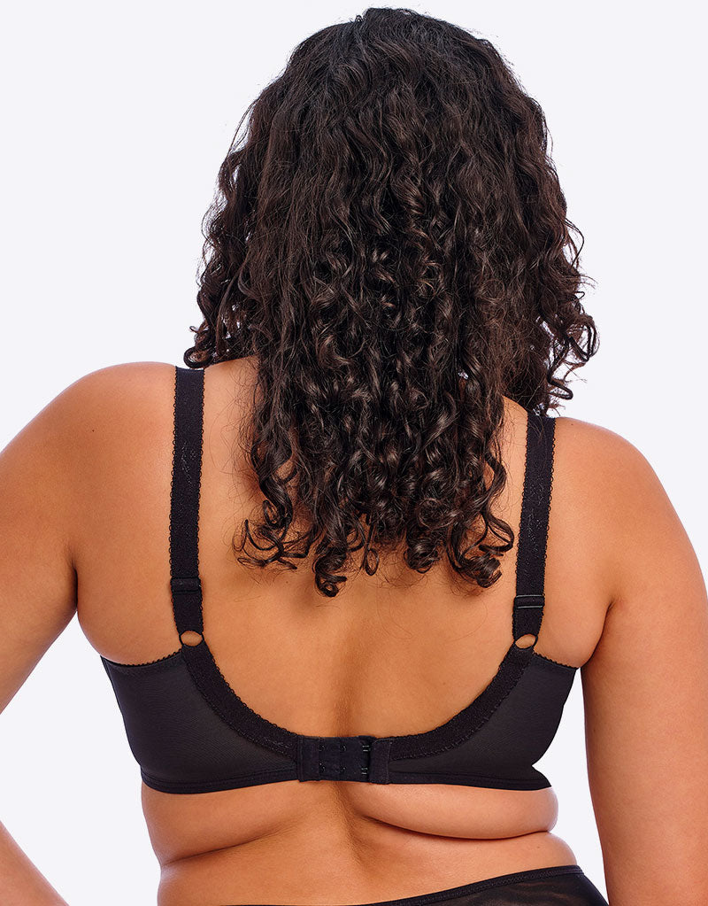 Elomi Namrah Bandless Plunge Bra Jet Black – Brastop UK