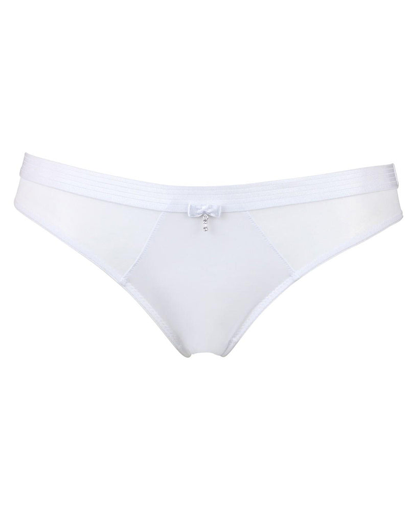 Pour Moi Viva Luxe Bikini Brief White – Brastop UK