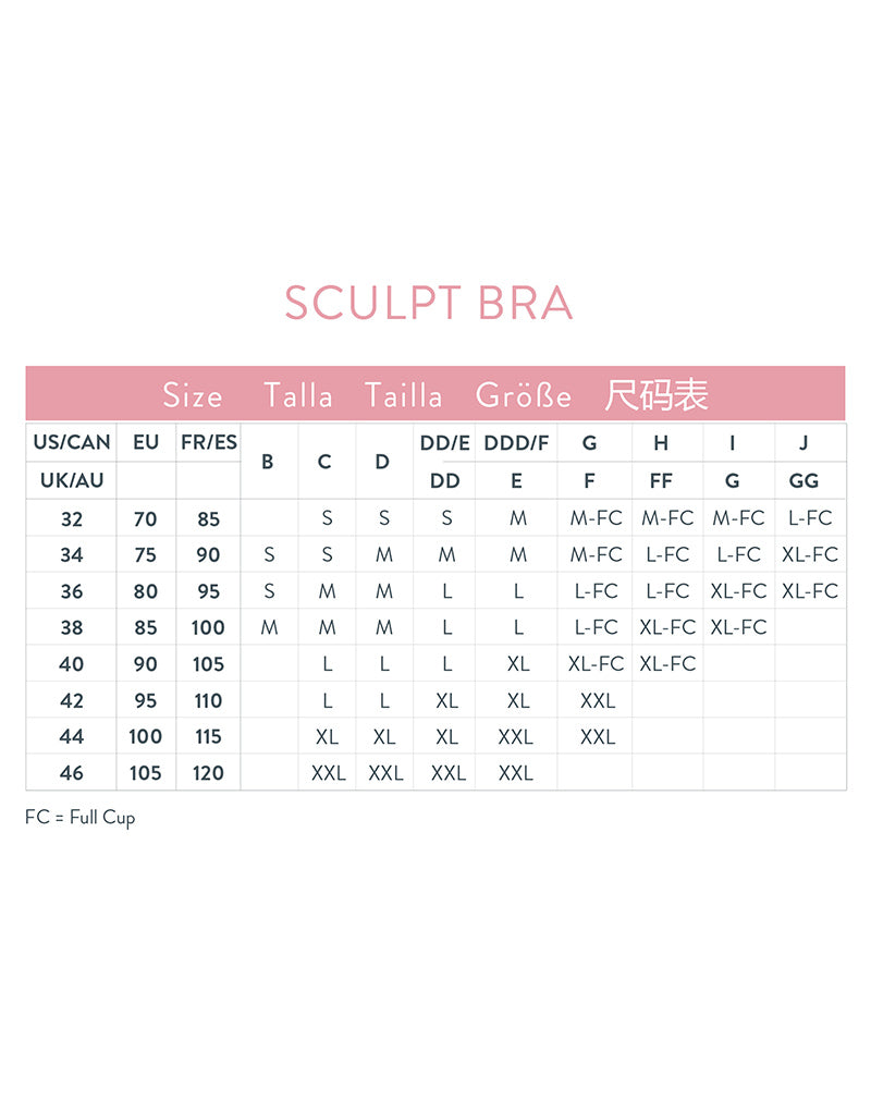Bra Size Chart Victorias Secret