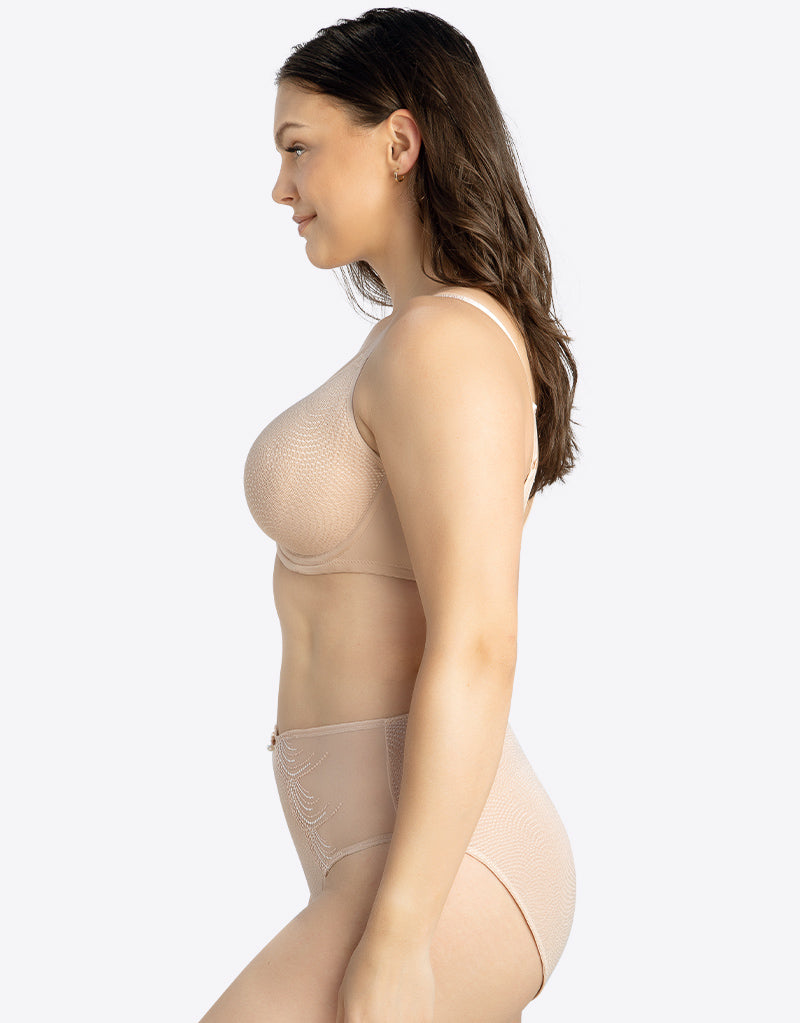 Parfait Pearl Unlined Seamless Minimizer Bra Cameo Rose – Brastop UK